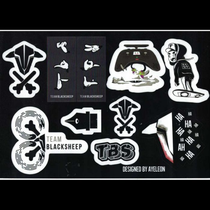 TBS Stickers - Designed by Ayeleaon Size: 210 x 150mm | JuandaStore RC